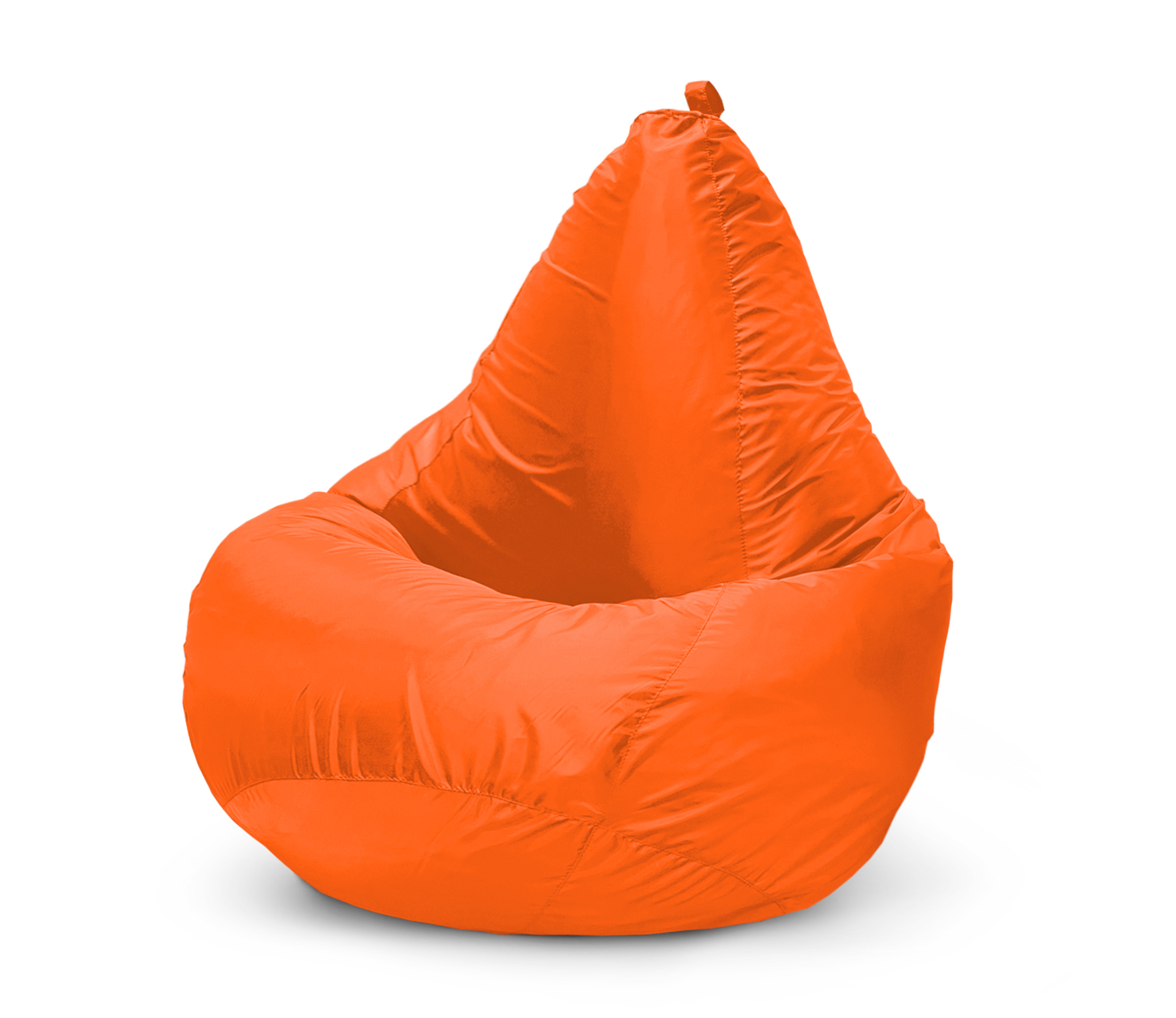 Кресло-мешок ONPUFF пуфик груша, размер XXXXL, оранжевый оксфорд