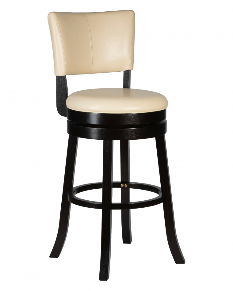 Барный стул Лого-М DOBRIN JOHN COUNTER D0000000000000004496, черный/кремовый