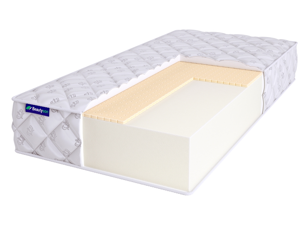 Матрас Beautyson Roll Foam 21 Latex, 130х135, 22 см, беспружинный