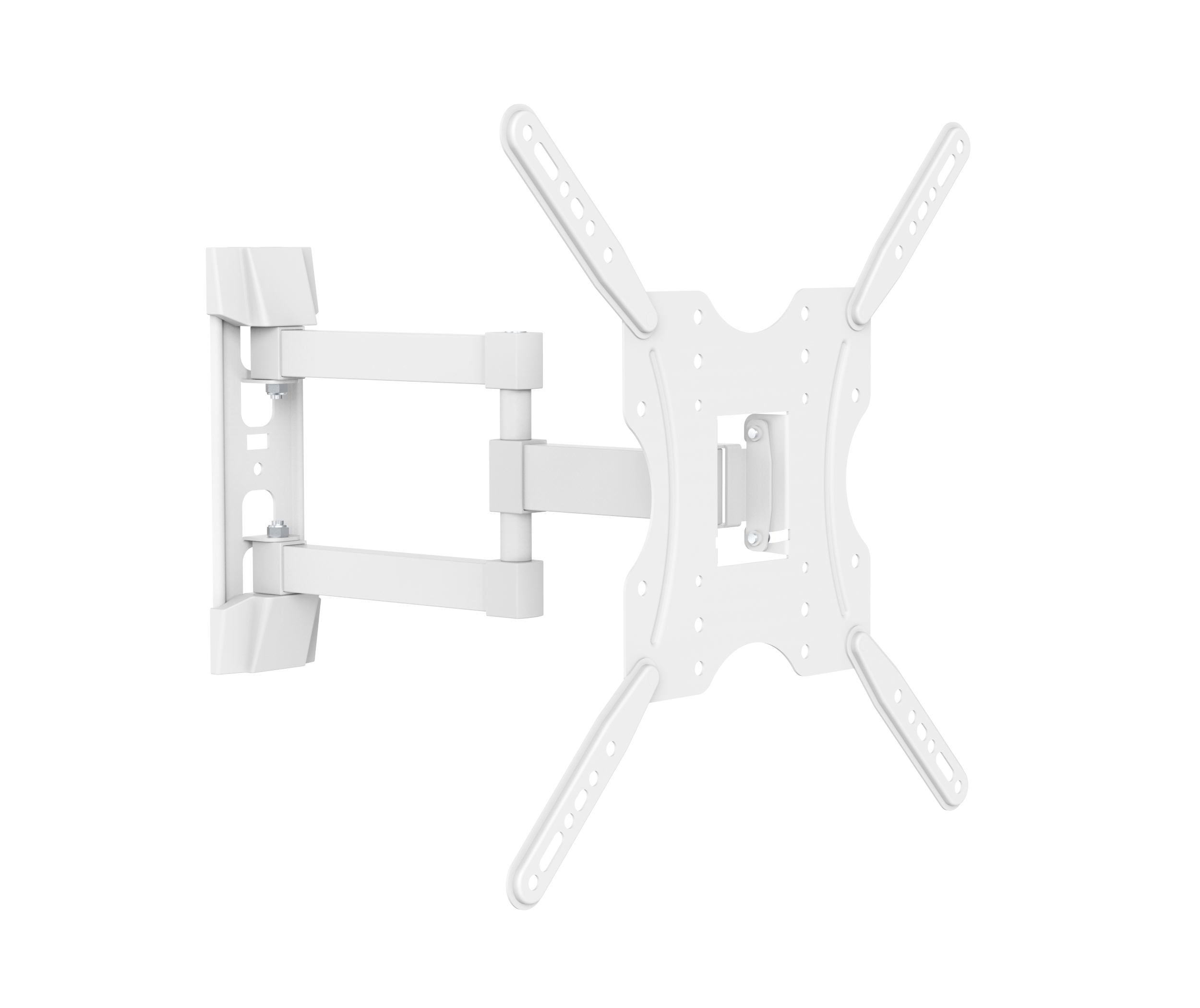 Наклонно-поворотный кронштейн для телевизора iTECHmount LCDN544 White 32-55 белый