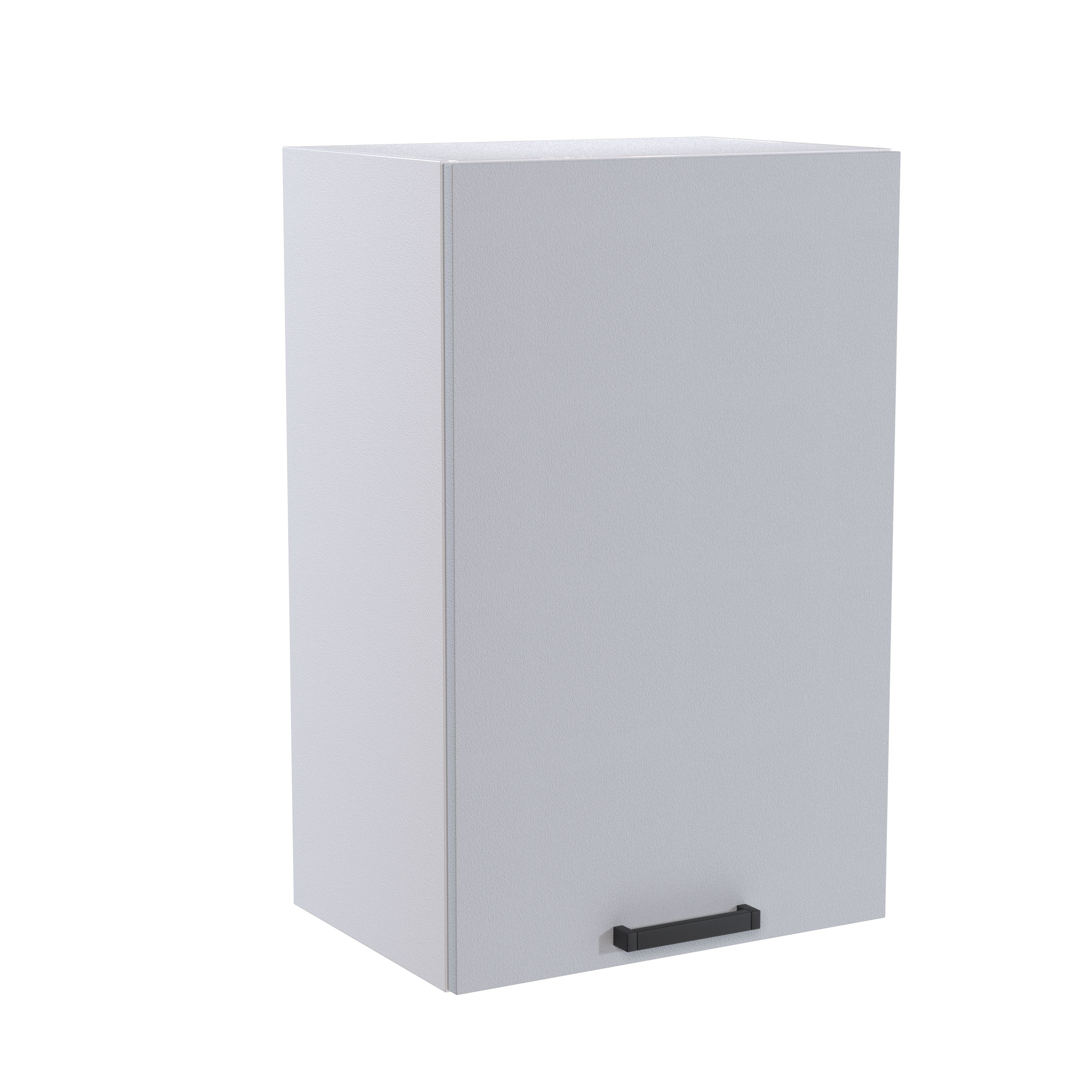 Навесной кухонный шкаф PDM Софт В-50 500*300*700мм Серый Софт фактурный