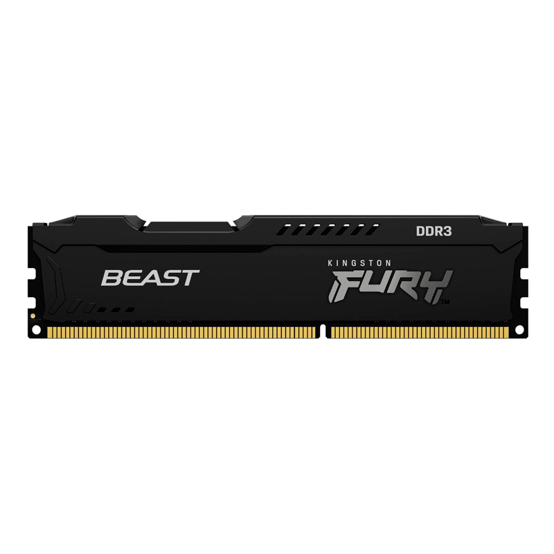 Оперативная память Kingston Fury Beast Black 4Gb DDR-III 1866MHz (KF318C10BB/4)