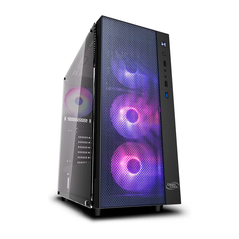 Корпус компьютерный Deepcool MATREXX 55 MESH ADD-RGB (MATREXX55-MESH-AR-4F) Black