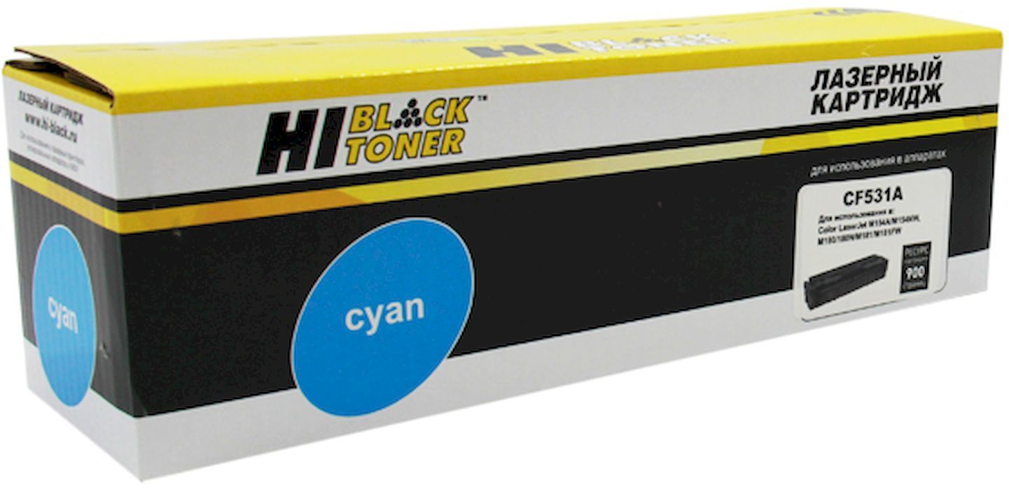 Картридж для лазерного принтера Hi-Black №205A CF531A Blue
