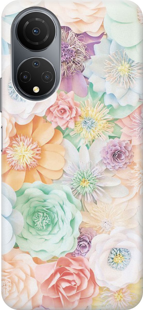 Силиконовый чехол на Honor X7 "Цветочное многообразие"