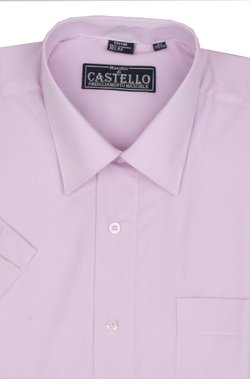 Рубашка мужская Maestro Pink-K розовая 40/178-186