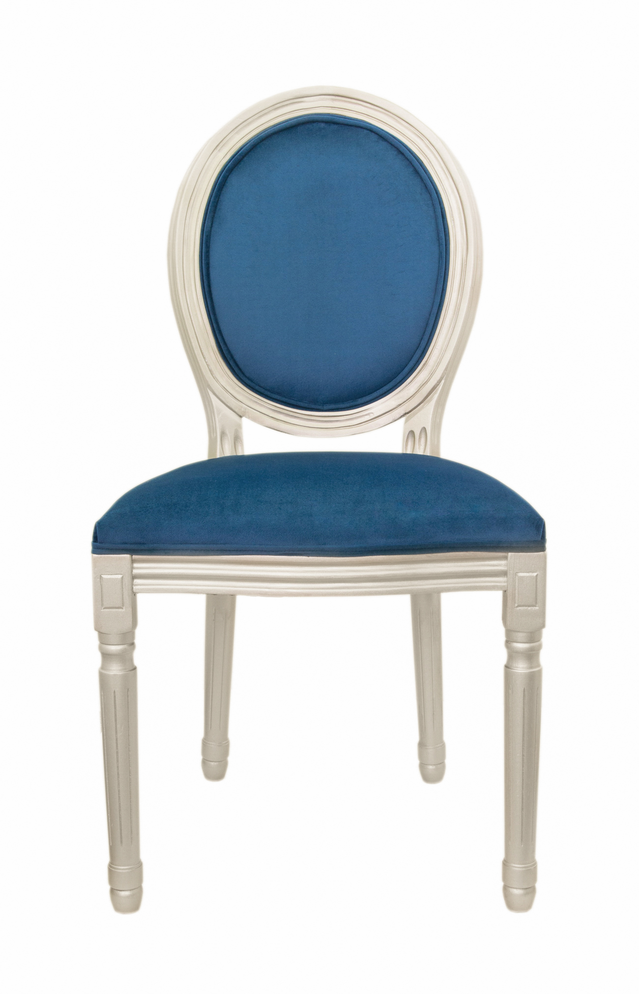 Стул Mak-interior Volker, blue/silver