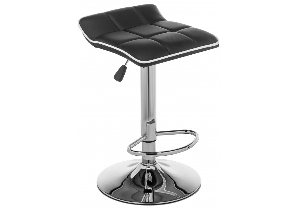 Барный стул Woodville Fera 1266, серебристый/черный