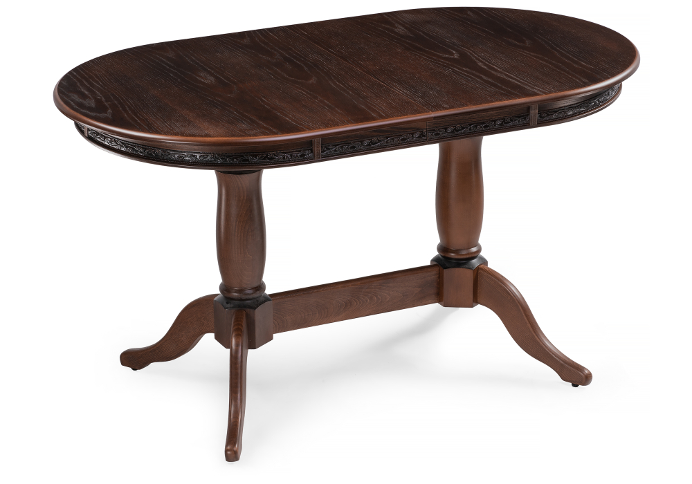 Деревянный стол Woodville Джил орех / коричневая патина