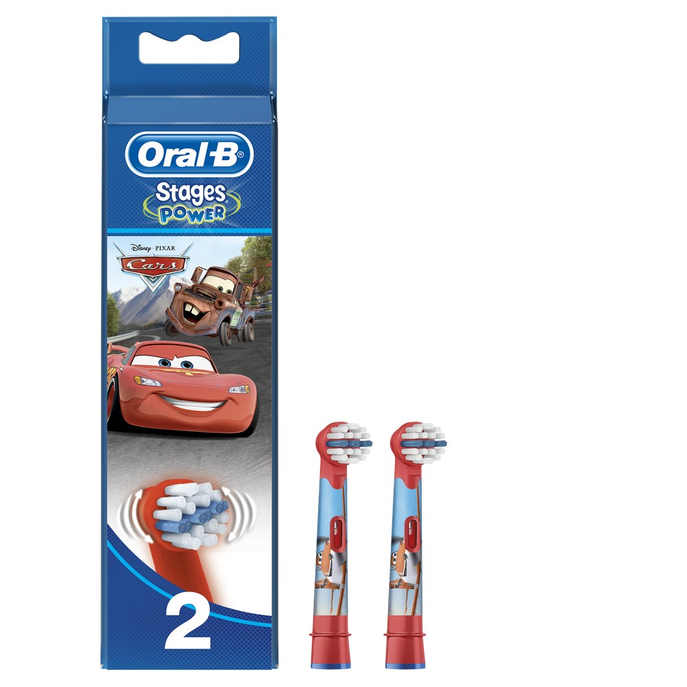 Насадка для зубных щеток Oral-B Kids Stages Cars Miki Princess (ассортимент)