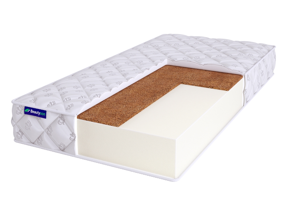 Матрас Beautyson Roll Foam 14 Cocos, 135х150, 15 см, беспружинный