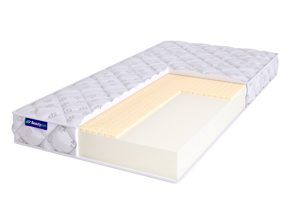 Матрас Beautyson Roll Foam 10 Latex, 145х155, 11 см, беспружинный