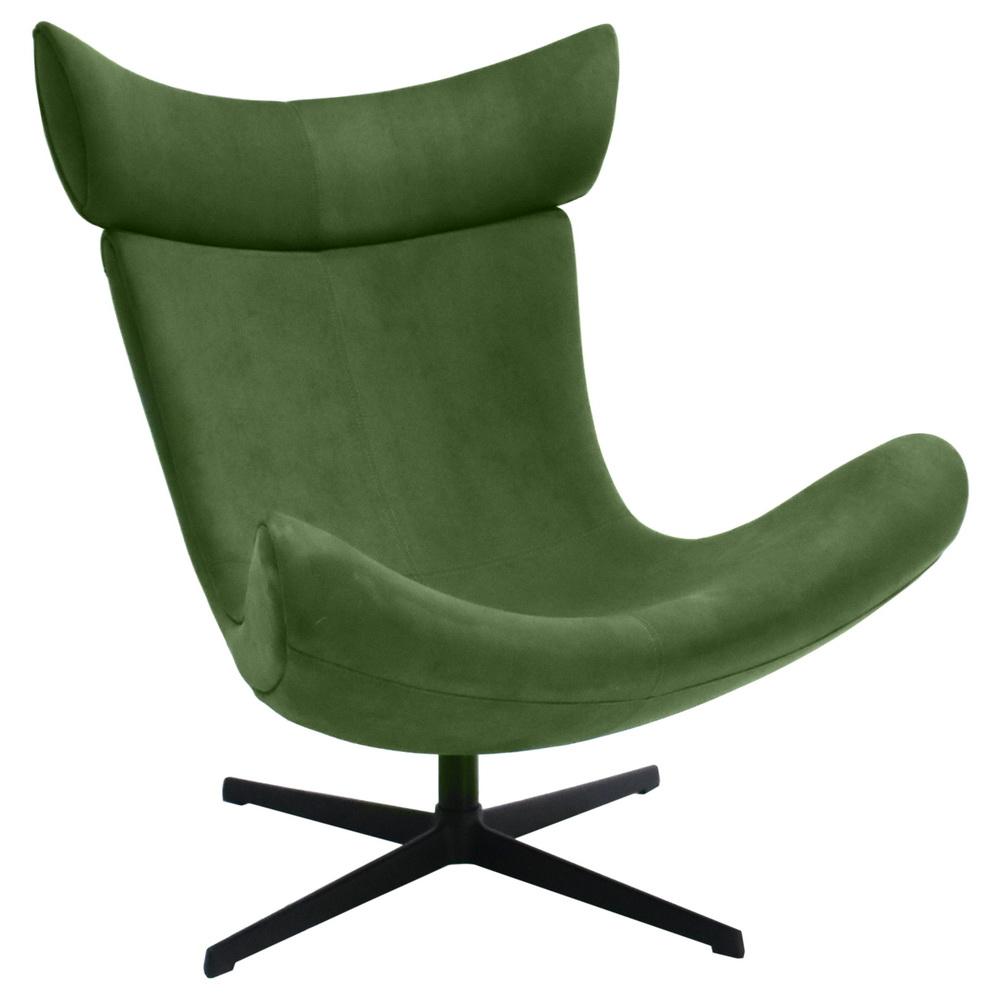 Кресло BRADEXHOME TORO Зеленый (искусственная замша)