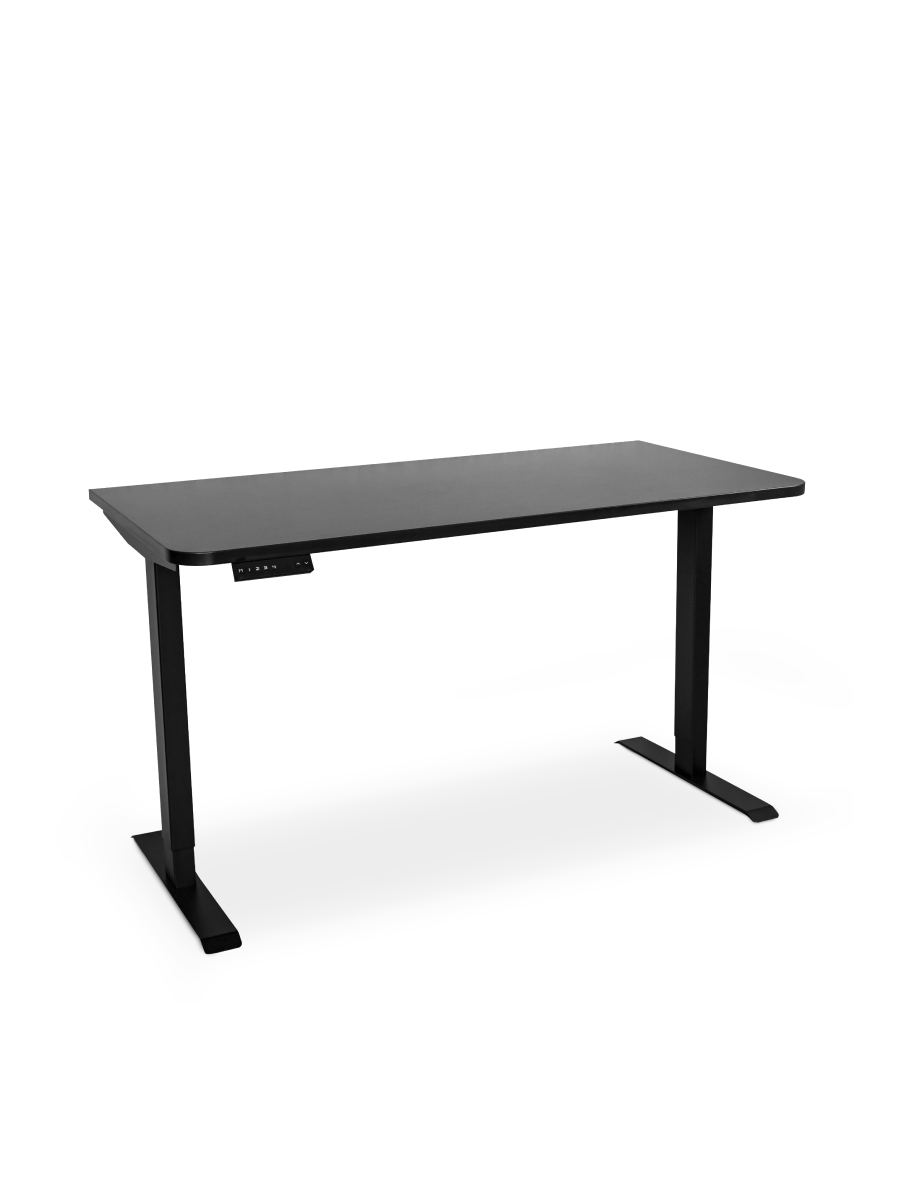 Геймерский игровой стол с электроприводом LuxAlto, Черный 120x60x2.5см, 34145