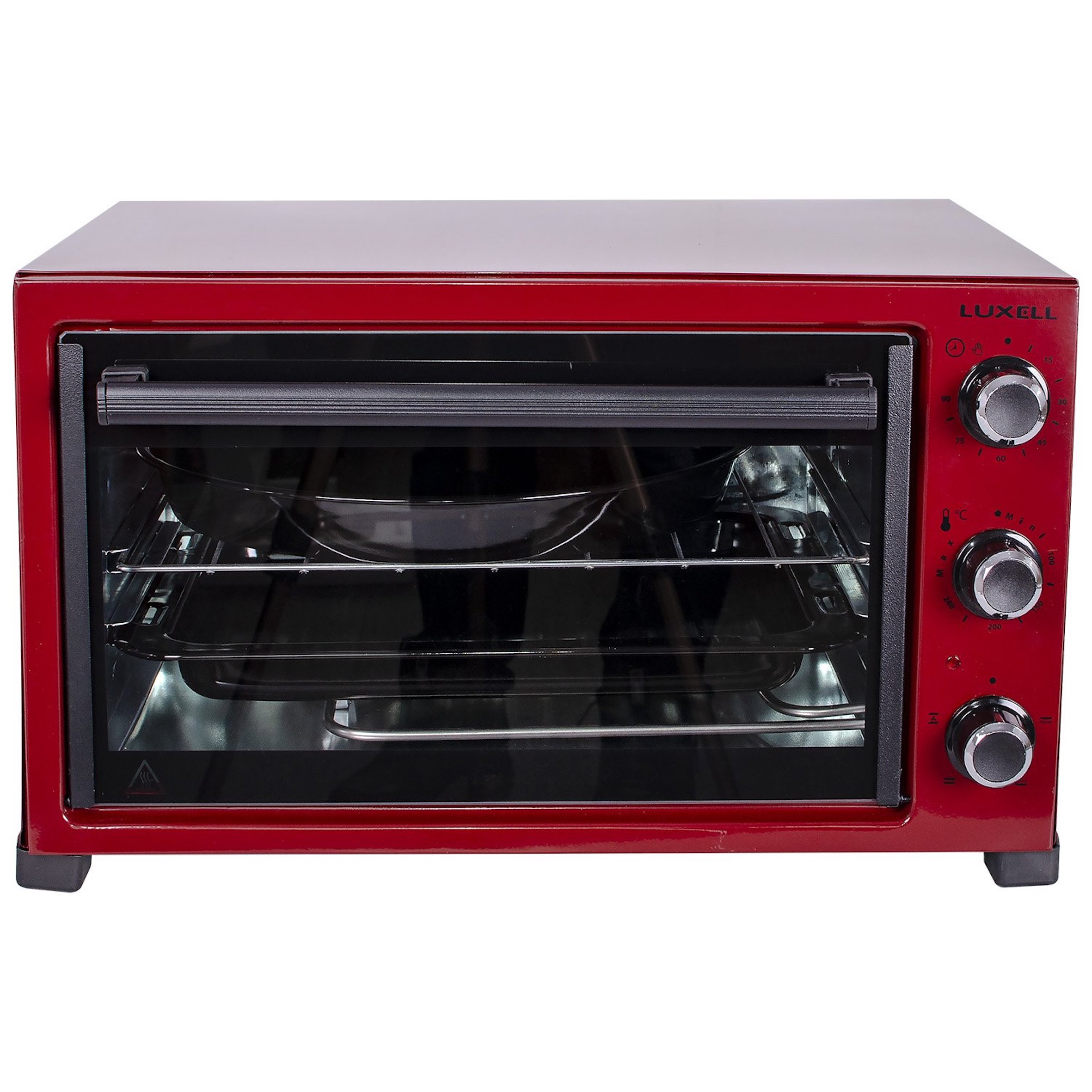 Мини-печь Luxell MO-36C Red