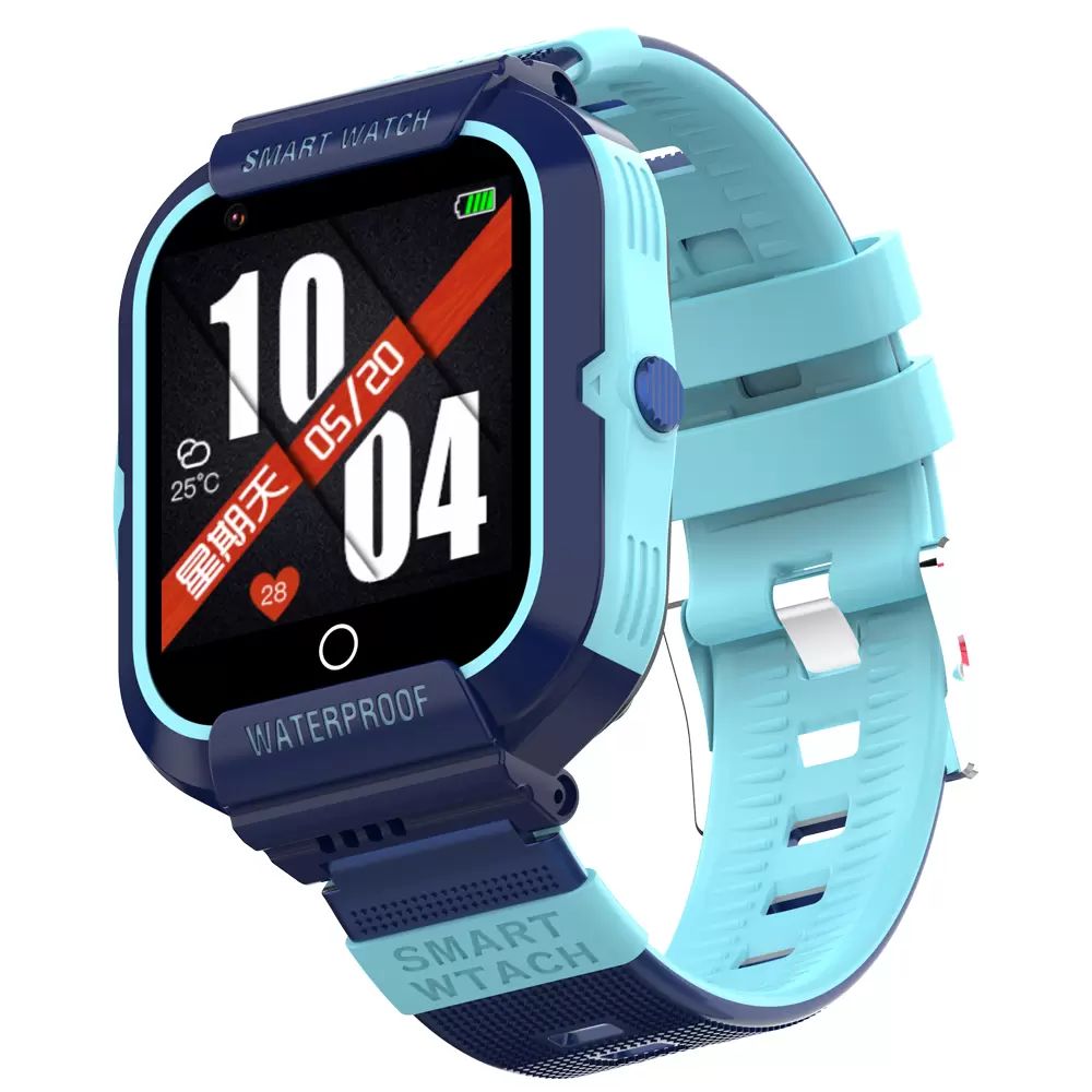 Смарт-часы Smart Baby Watch Wonlex CT14 голубые