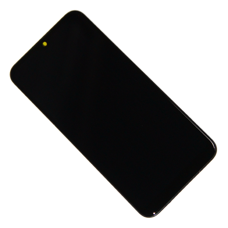 Дисплей для Samsung Galaxy A01, Galaxy M01 модуль (широкий разъем шлейфа) <черный> (ОЕМ)