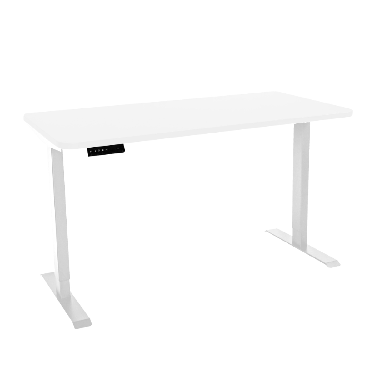 Письменный стол с электрорегулировкой высоты LuxAlto 34264, Белый 120x70 см, подстолье SR2