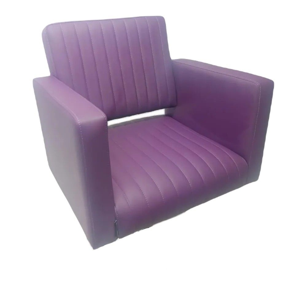 Парикмахерское кресло Фьюжн, фиолетовый, без основания