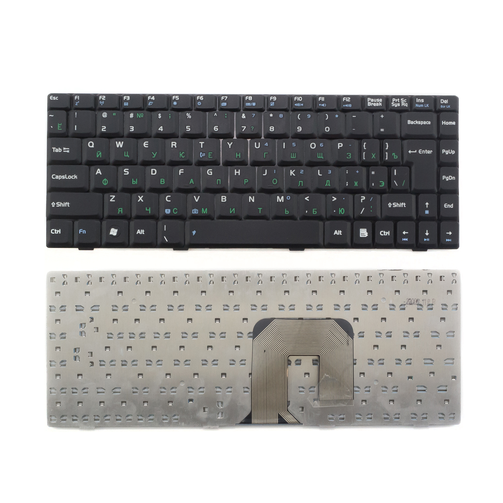 Клавиатура Azerty для ноутбука Asus F6/ F9/ U3 черная