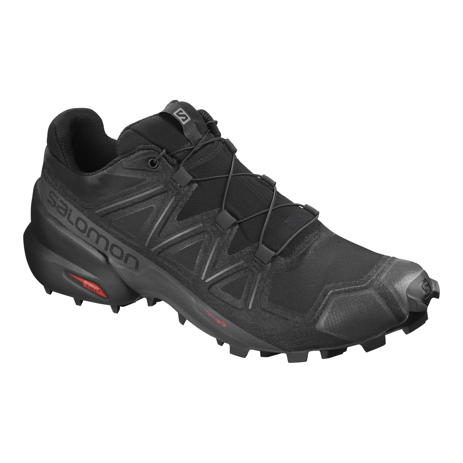 Кроссовки мужские Salomon SPEEDCROSS 5 черные 7 UK