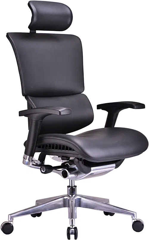 Кресло для руководителя Expert Sail Leather SAL-01-BK-L-MK натуральная кожа
