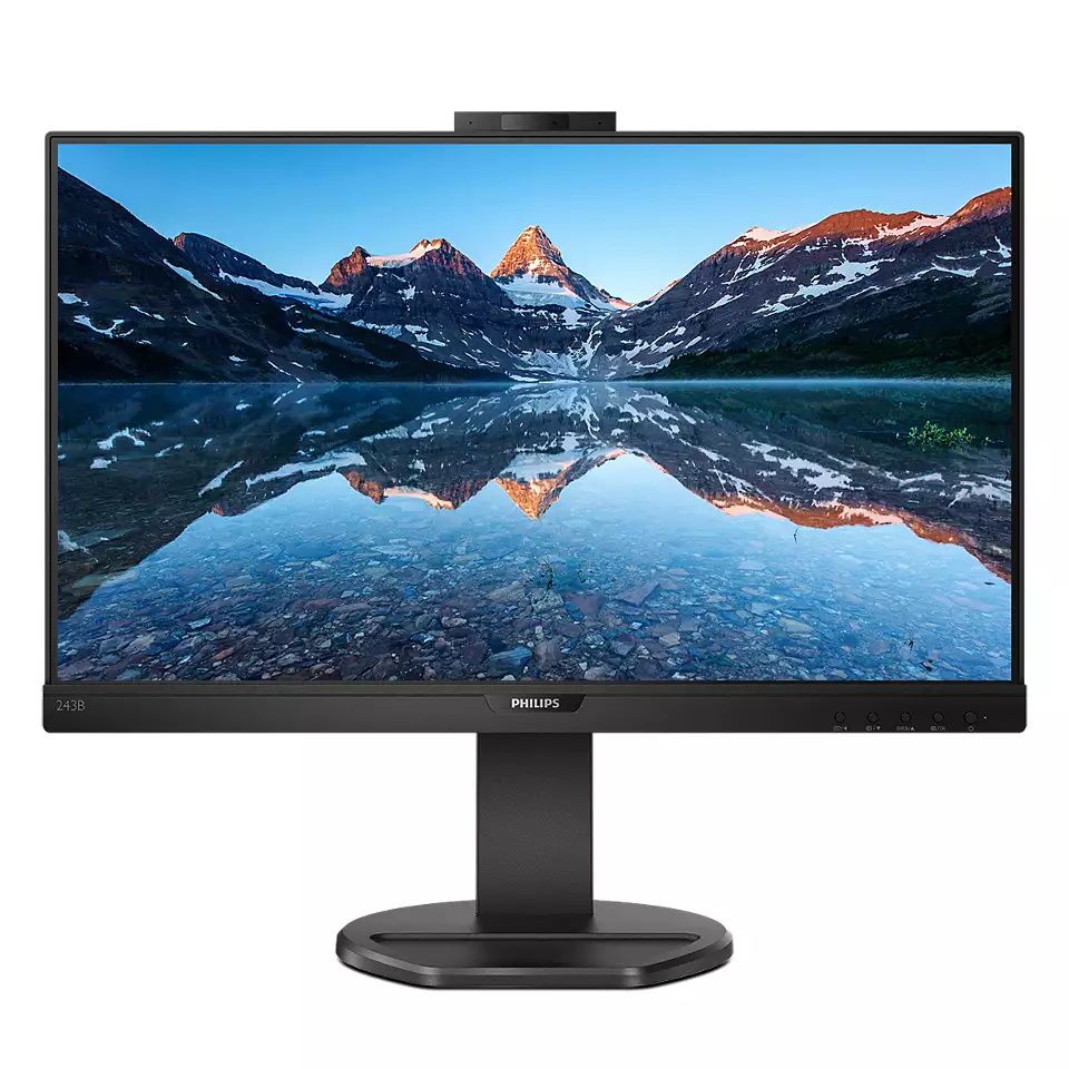 23.8" Монитор Philips 243B9H/00 Black 75Hz 1920x1080 IPS