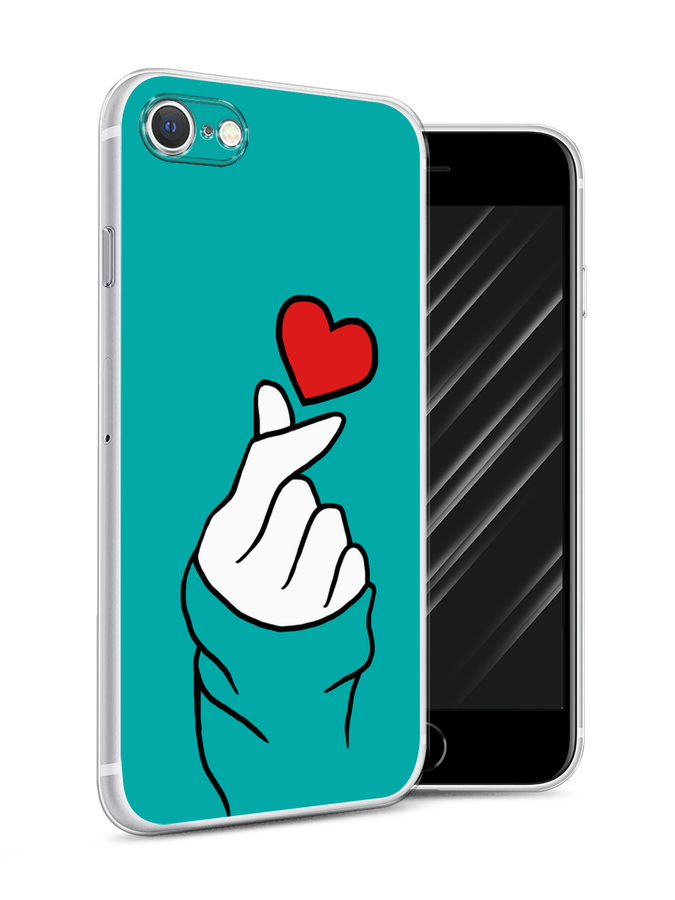 Чехол Awog на Apple iPhone 7 / Айфон 7 "Маленькое сердечко"