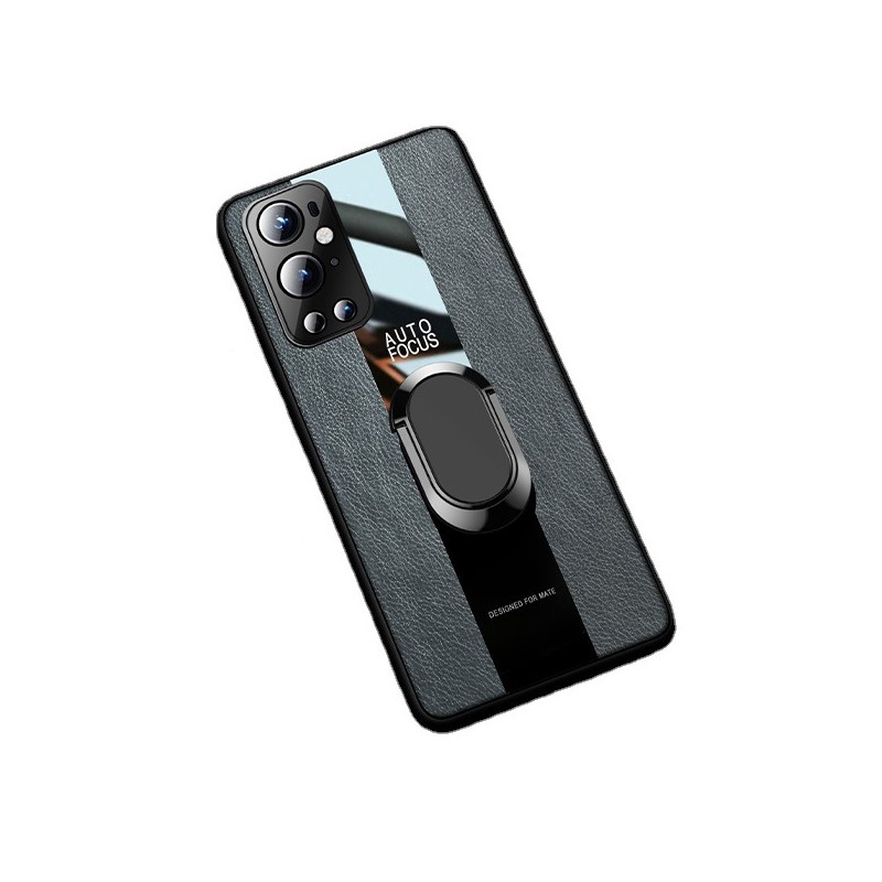 Чехол-накладка MyPads для OnePlus 9R из качественного силикона с дизайном под кожу со стек