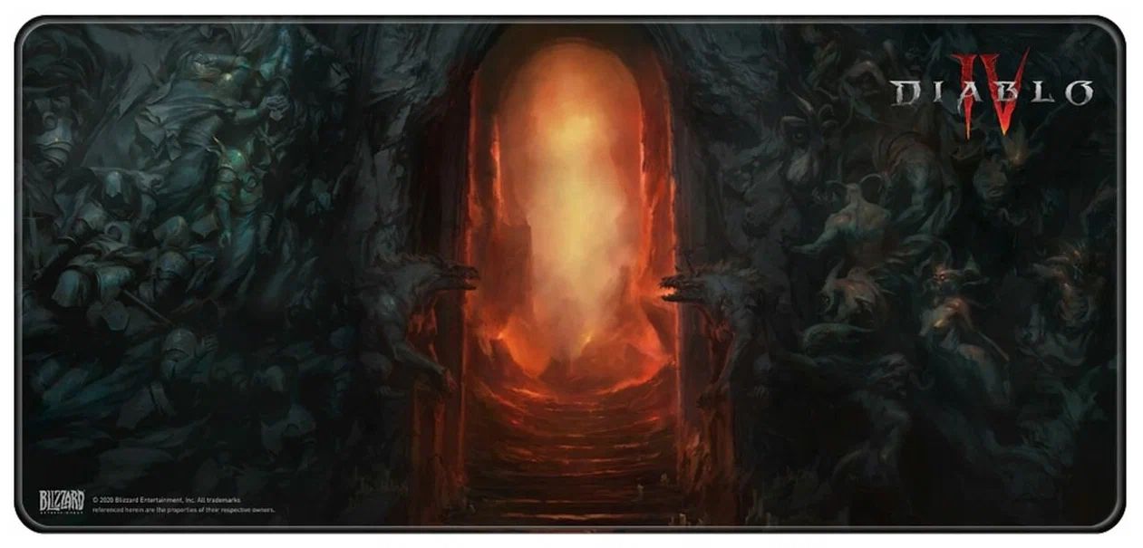 Коврик для мыши Blizzard: Diablo IV – Gate Of Hell