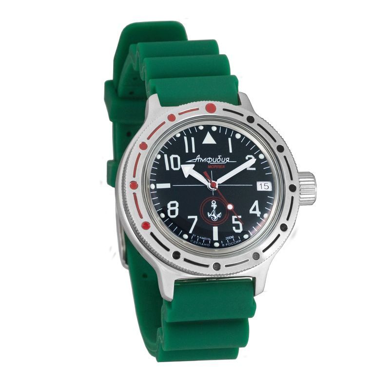 Наручные часы мужские Восток 420959 зеленые