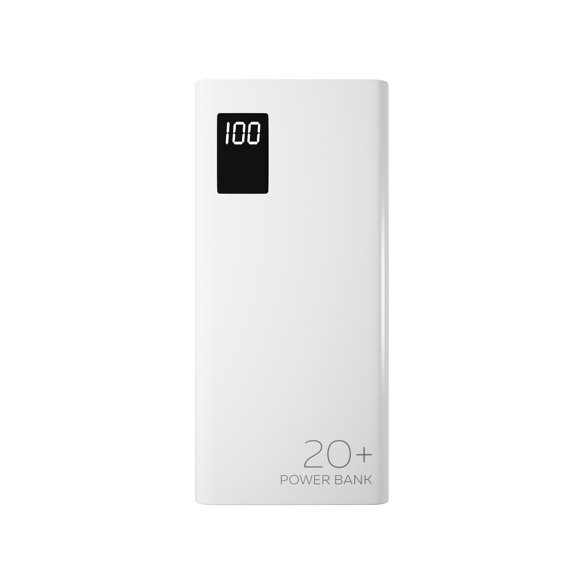 Внешний аккумулятор More choice PB32S-20 20000mAh Smart 3USB Type-C 3A PD 20W+QC3.0 White