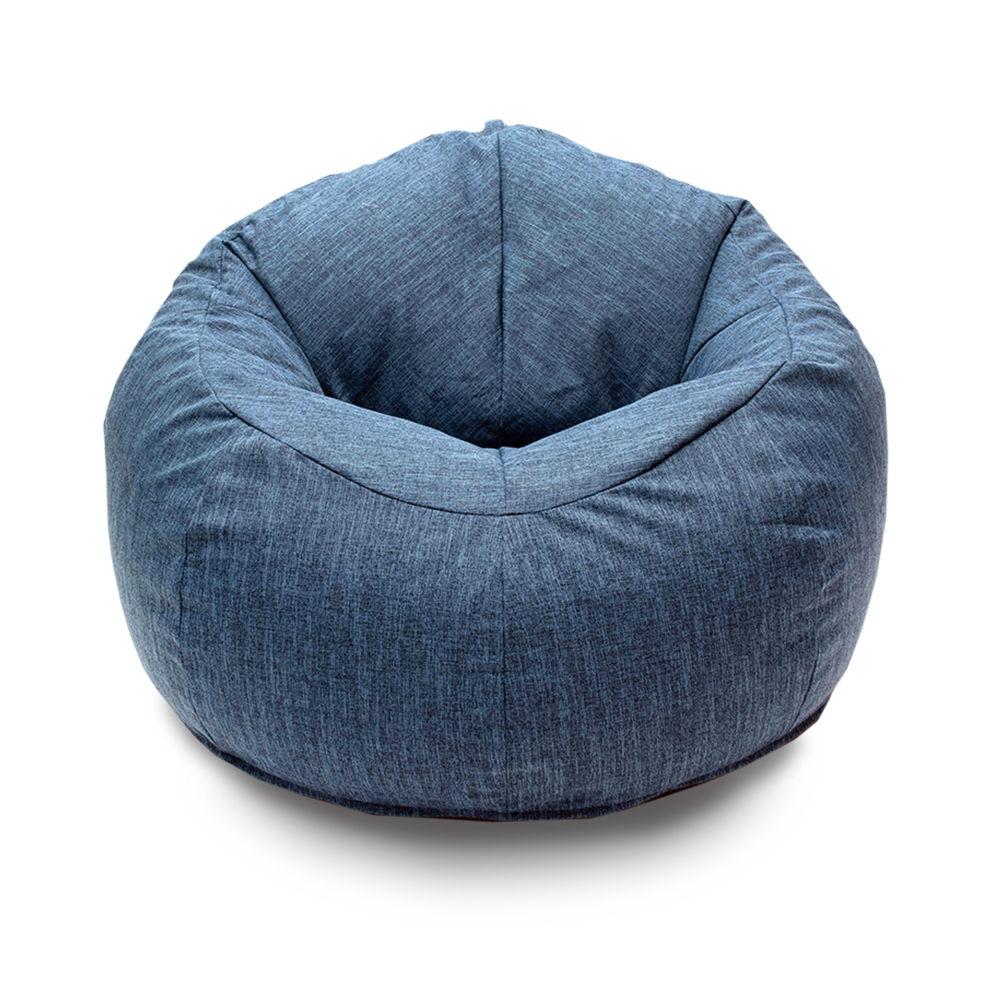 Кресло-мешок WowPuff Софт 250141020066, 85x110x110 см, Синий