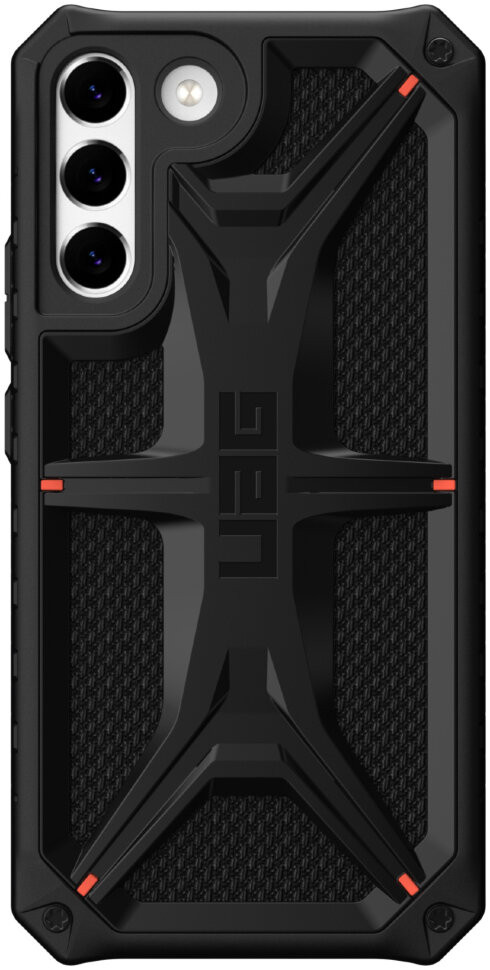 Чехол Urban Armor Gear (UAG) Monarch Series для Galaxy S22+, Kevlar-Black (213431113940)