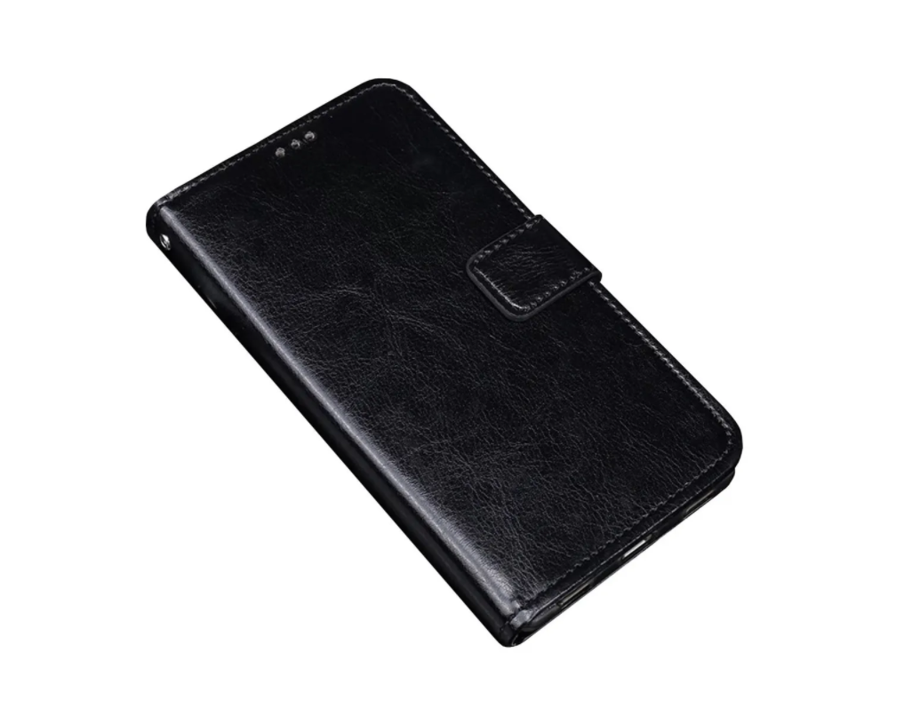 Чехол-книжка MyPads для Samsung Galaxy Z Fold 3 с подставкой застёжкой и визитницей черный