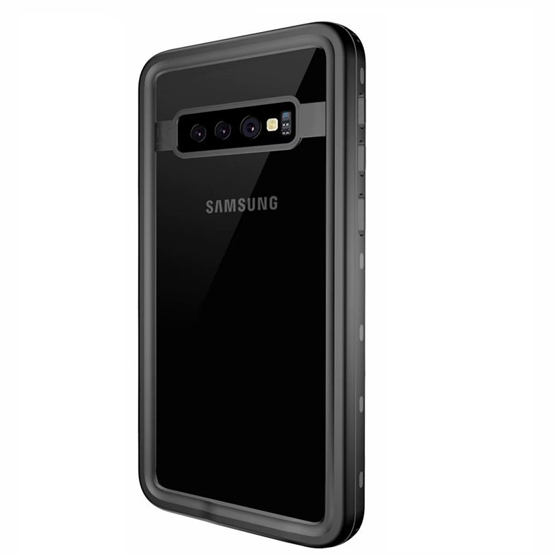 Чехол MyPads для Samsung Galaxy Note 10 Plus с защитой по стандарту IP68 черный