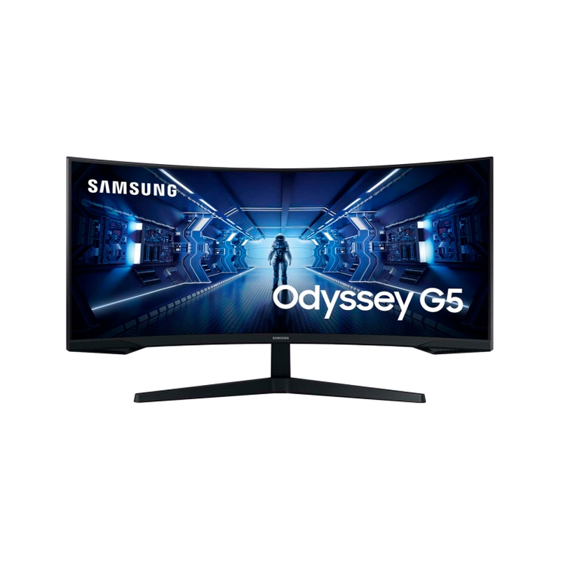 34" Монитор Samsung C34G55TWWI Black 165Hz 3440x1440 VA