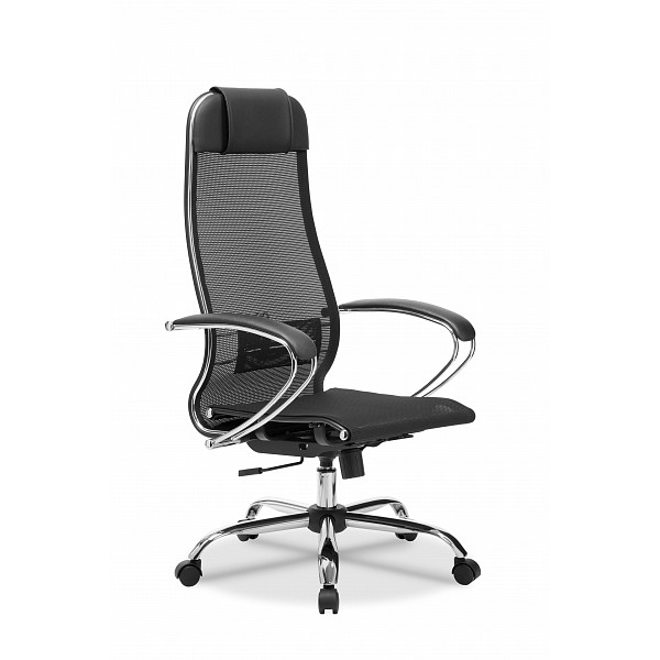 Кресло компьютерное МЕТТА-12(MPRU)/подл.131/осн.003 Черный