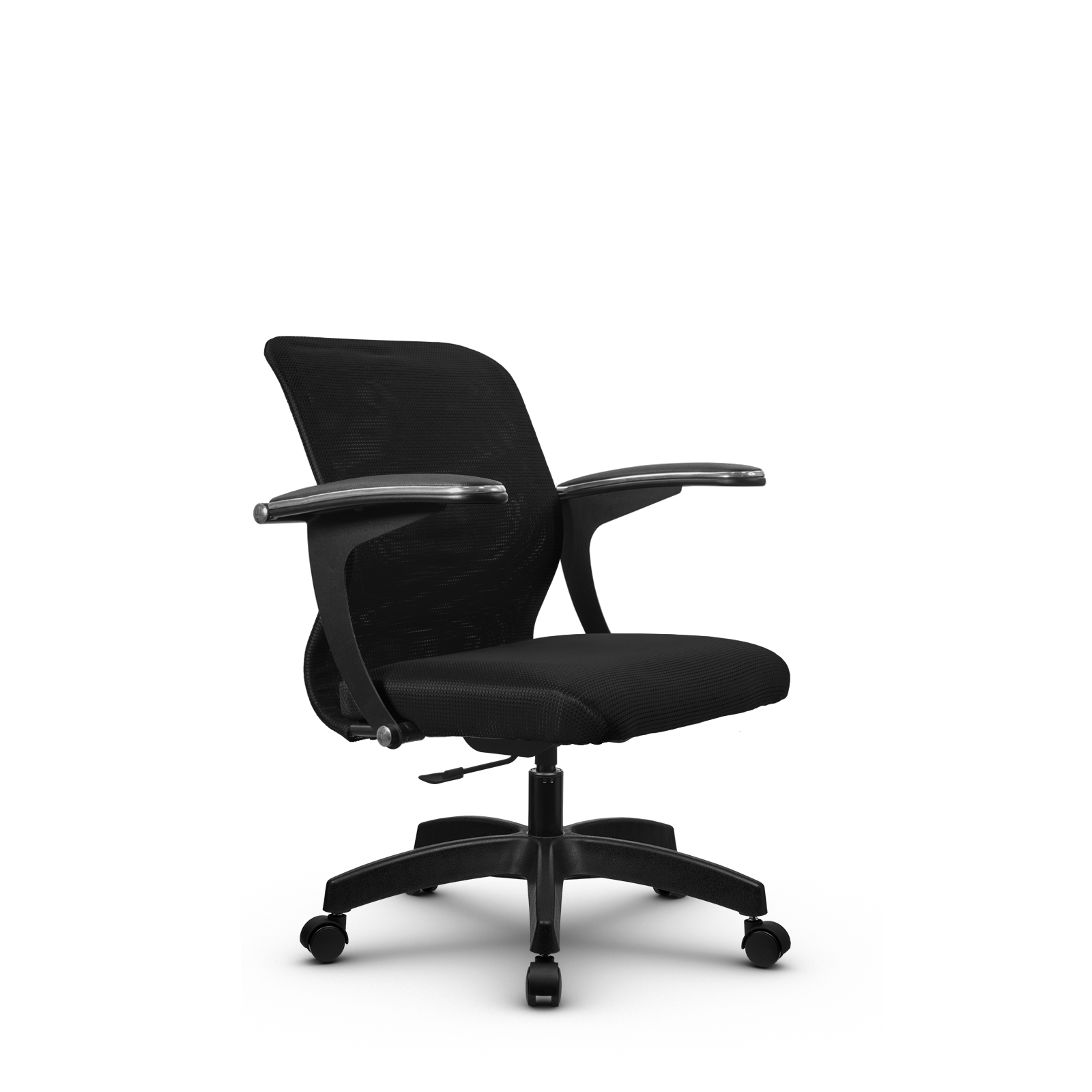 Кресло компьютерное SU-M-4/подл.160/осн.005 Черный