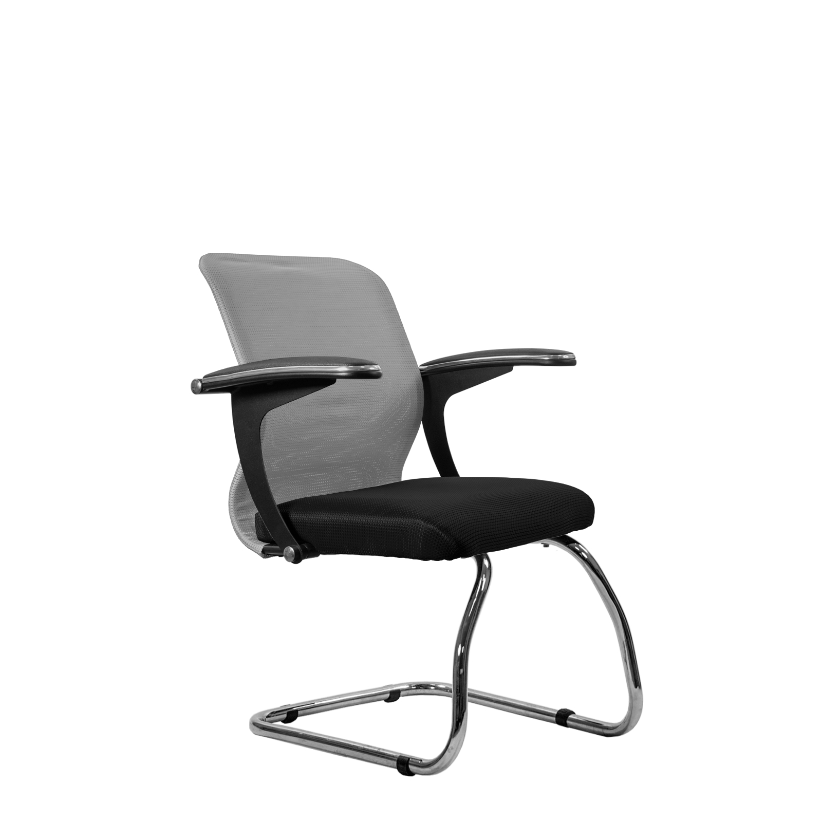 Кресло компьютерное SU-M-4/подл.160/осн.007 Светло-серый
