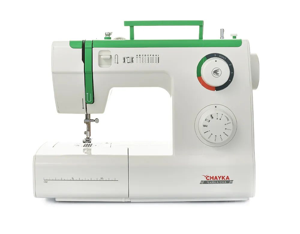 Швейная машина CHAYKA 134a белый, зеленый
