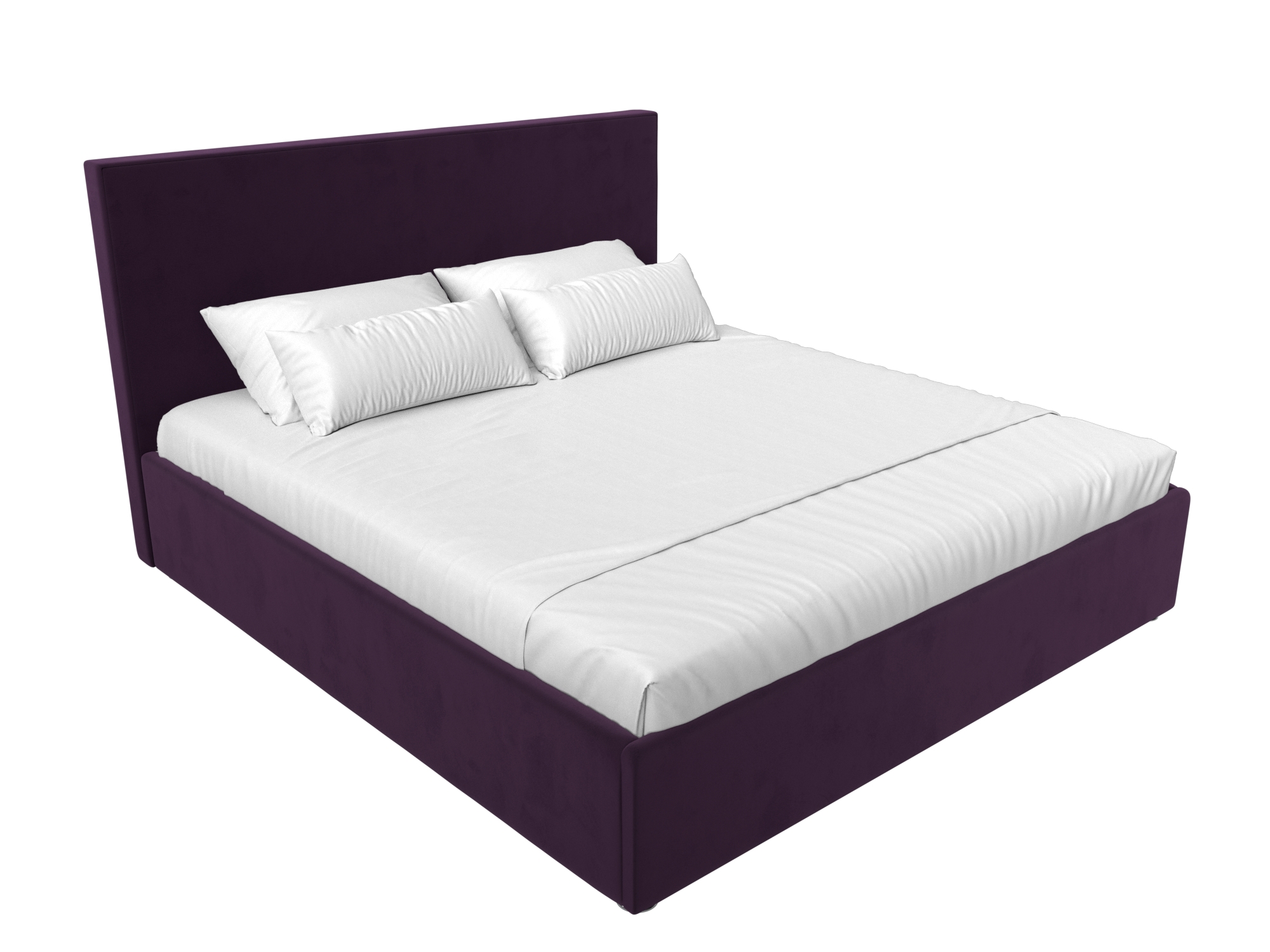 Кровать Лига Диванов Кариба 200 Фиолетовый (велюр)