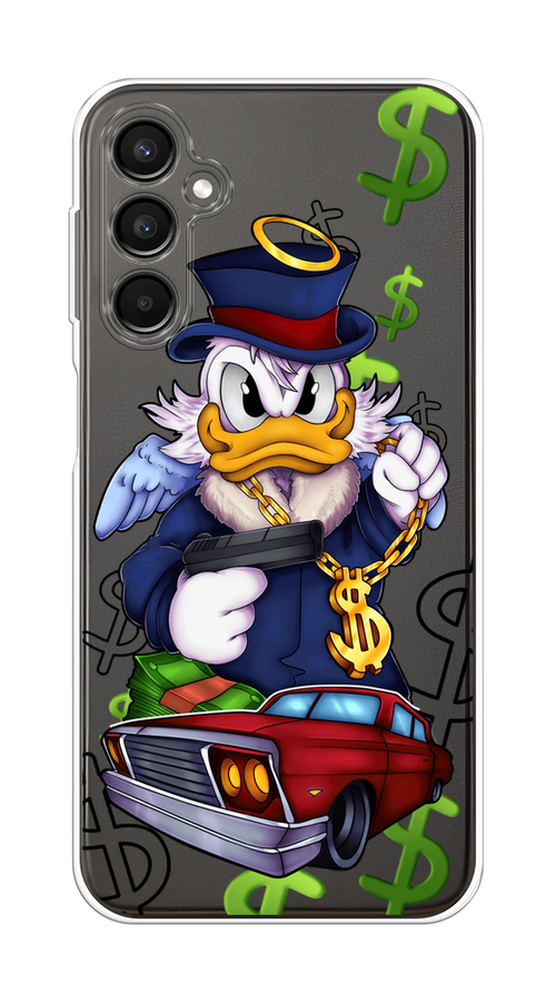 Чехол на Samsung Galaxy A24 "Scrooge McDuck with a Gold Chain"