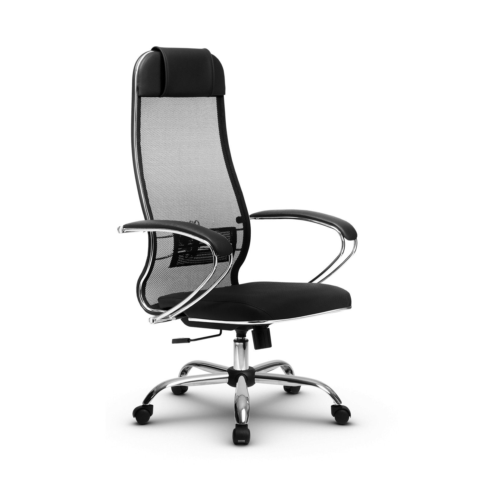 Кресло компьютерное МЕТТА-16(MPRU)/подл.131/осн.003 Черный