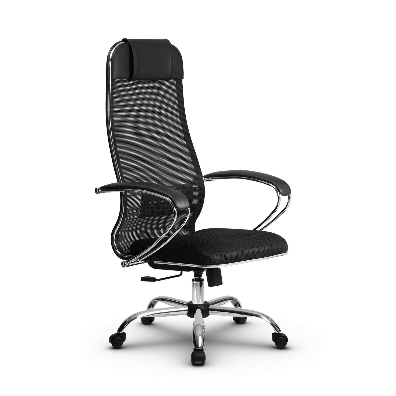 Кресло компьютерное МЕТТА-15(MPRU)/подл.131/осн.003 Черный