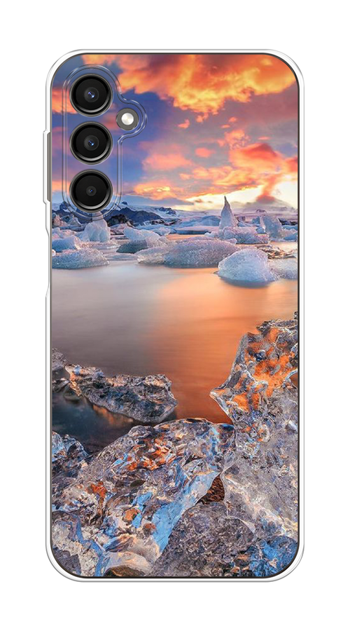 Чехол на Samsung Galaxy A24 "Ледники"