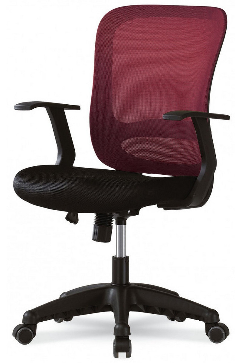 Ортопедическое кресло DSP 1802J - черно-красное