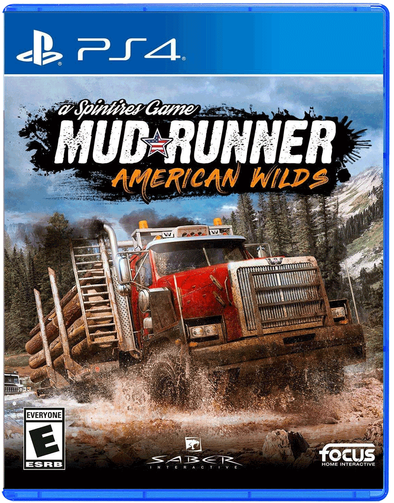 Игра Spintires Mudrunner American Wilds для PS4