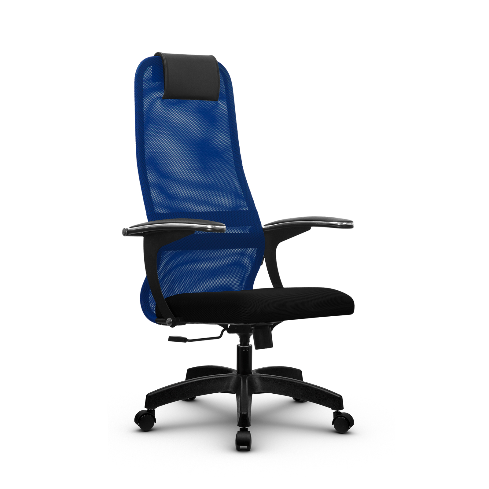 Кресло компьютерное SU-B-8/подл.158/осн.001 Синий