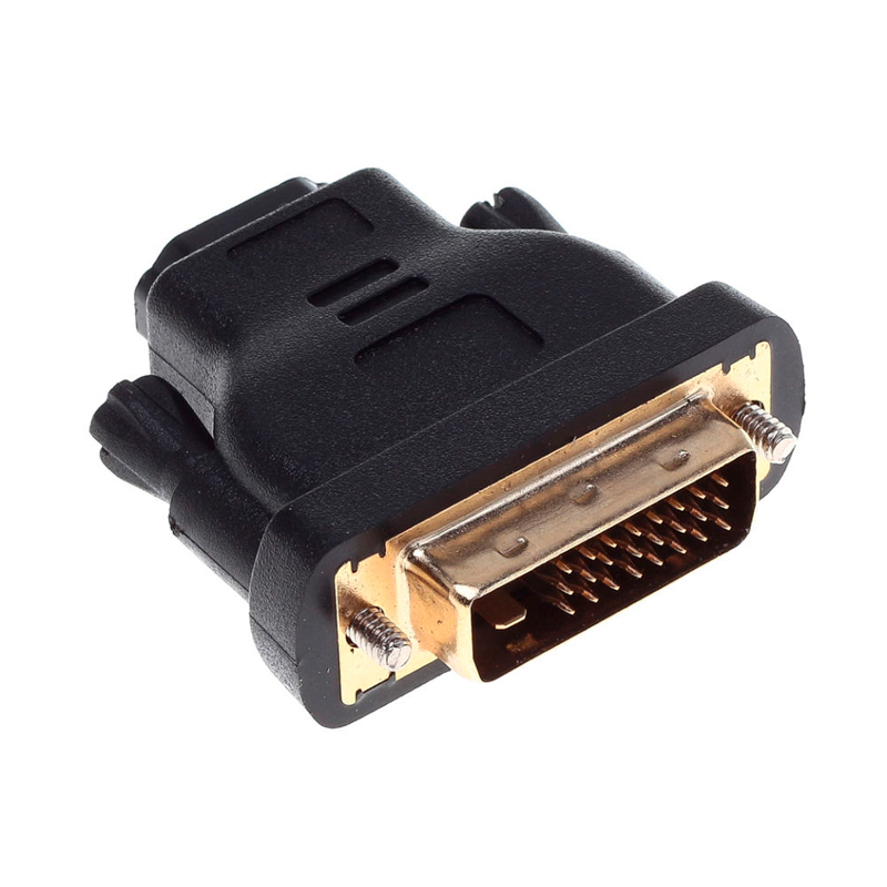 Переходник NoBrand HDMI (f) - DVI-D (m)